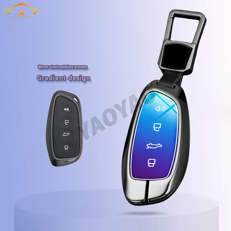 Zinc-Alloy-Gradient-Color-Car-Remote-Key-Shell-For-Haval-H9-F7x-H5-H3 ...