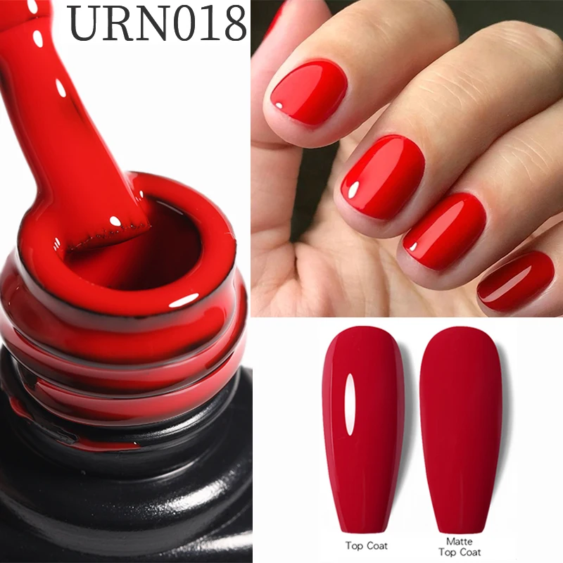UR-SUGAR-Verh-ritage-Ongles-en-Gel-Rouge-Fonc-Semi-continu-Art-de ...