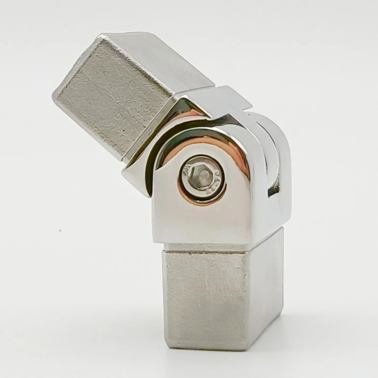 Rectangular Tube Joiner 316 Stainless Steel Handrail Fitting Adjustable ...