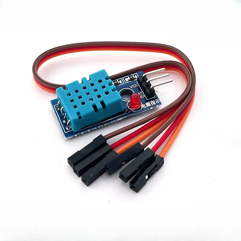 DHT11 Temperature and Humidity Sensor DHT-11 Module Electronic Building ...