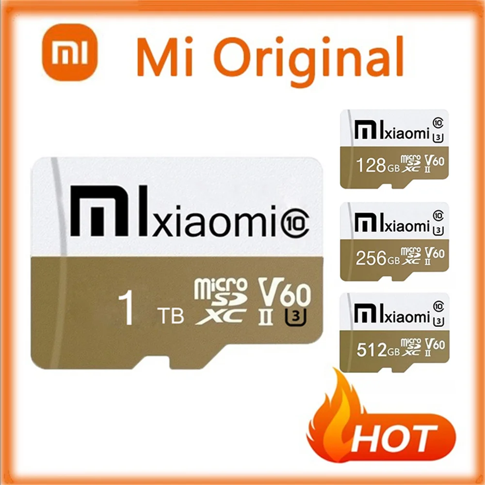 Xiaomi Memory Card 1TB 512GB 256GB High Speed Class10 SD/TF Flash Card ...
