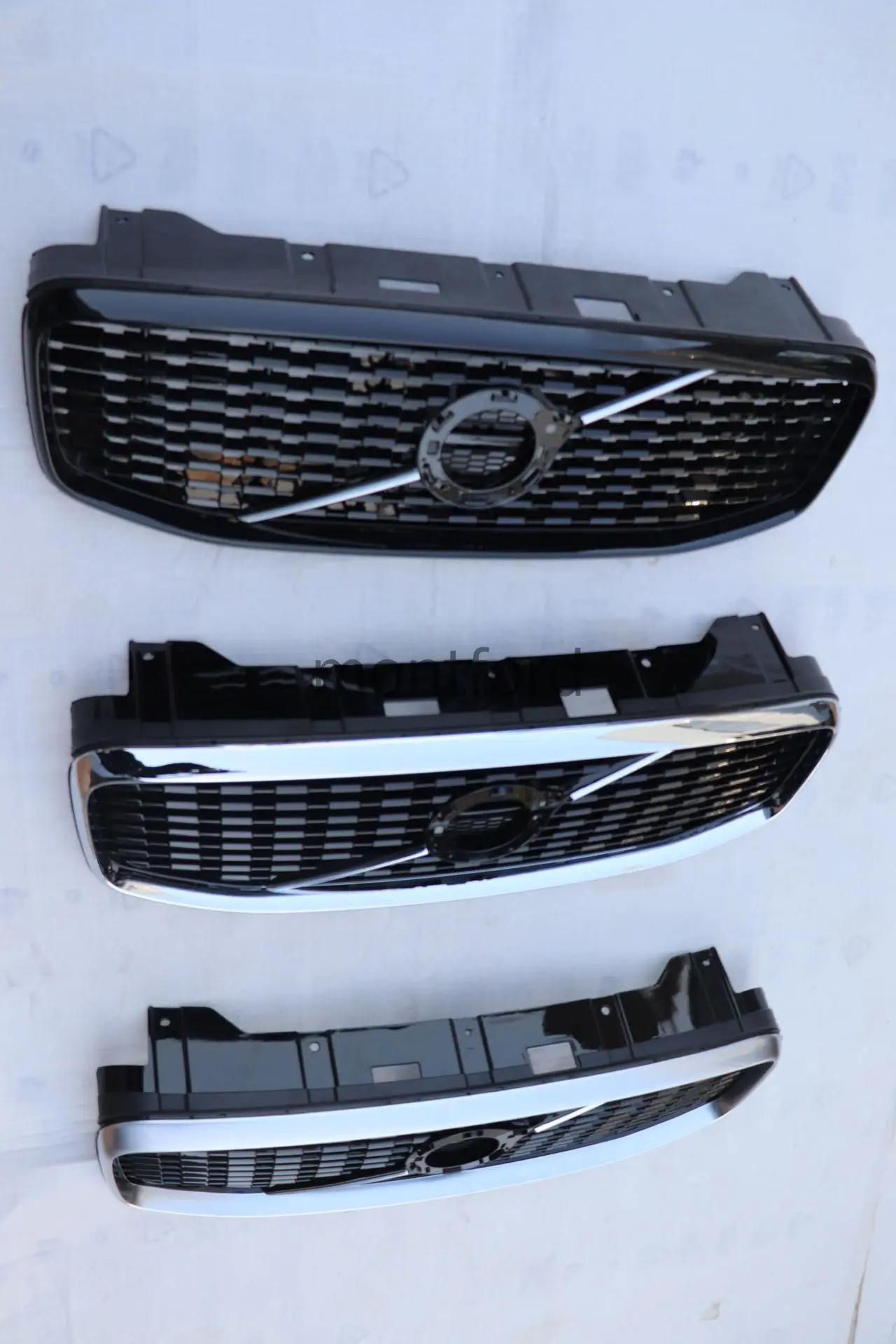 31425532 31425533 31425534 31425535 블랙 크롬 프론트 범퍼 그릴, 라디에이터 그릴, 볼보 XC60 ...