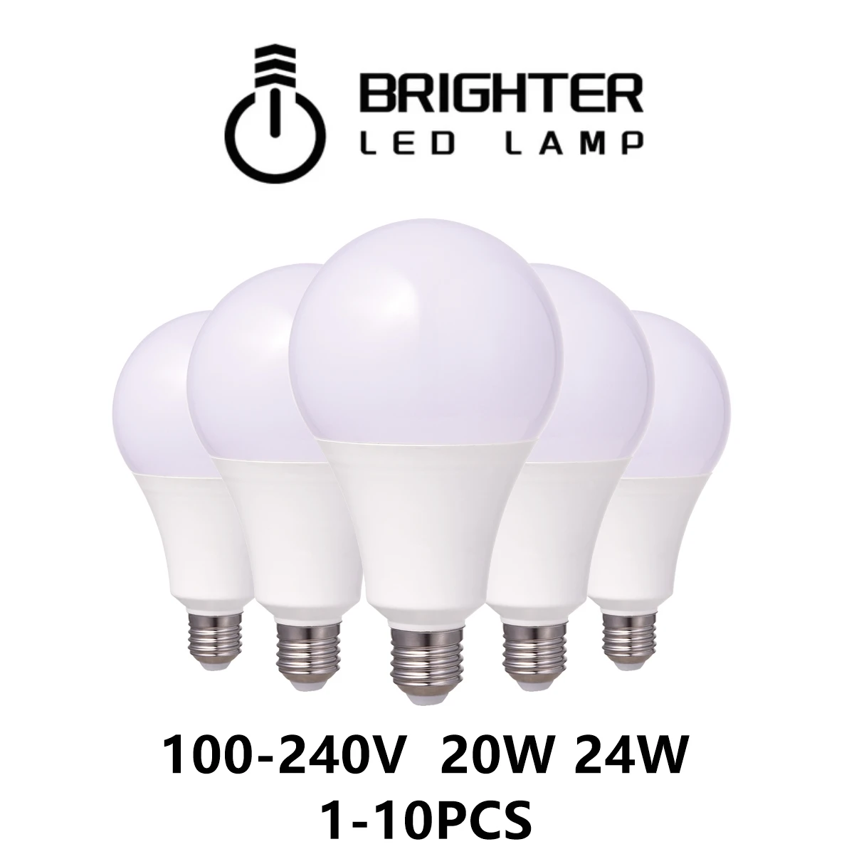1-10pcs Led High Power Bulb | Light Bulbs Home 220v Led | Led Light ...