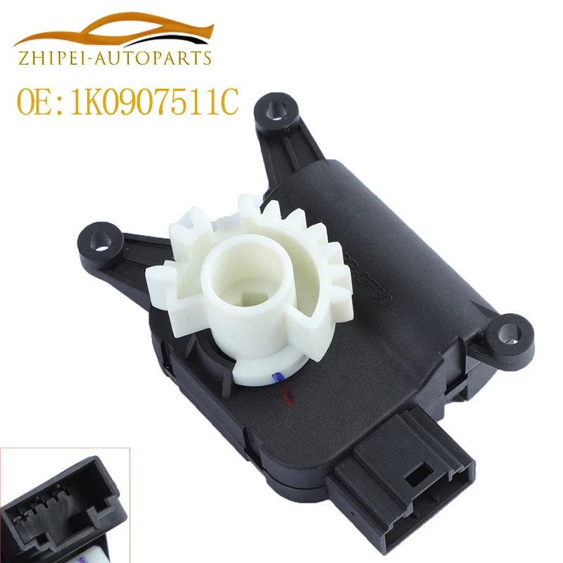 1K0907511C HVAC 히터 에어 블렌드 도어 액추에이터 자동차, 1K0907511M 1K0907511D 604837 ...