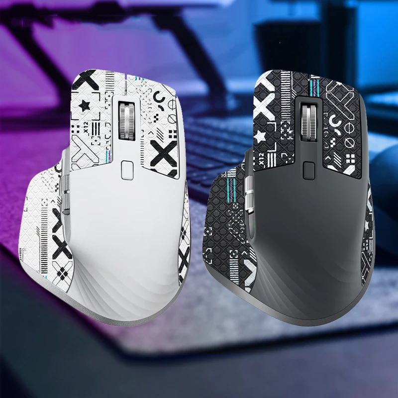 For MX Master 3 3S Mouse Sweat Resistant Tape Pads Mouse Side Anti-Slip ...