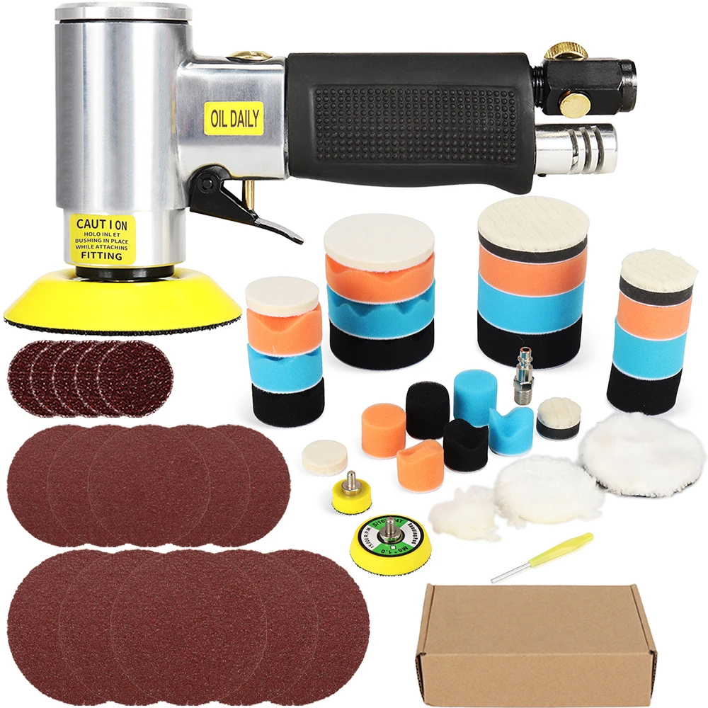 33 pièces - Mini ponceuse pneumatique orbitale 1 \ - Cdiscount Bricolage