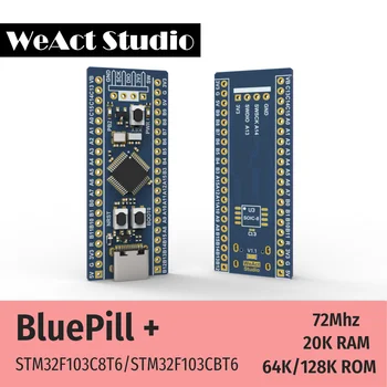 WeAct STM32F103C8T6 STM32F103CBT6 STM32F103 STM32F1 Bluepill Plus ARM ...