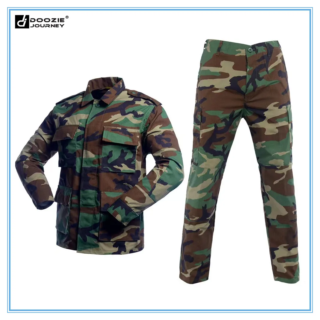 Four-Chest-Pocket-Military-Uniform-Battle-Dress-Suits-Army-Training ...
