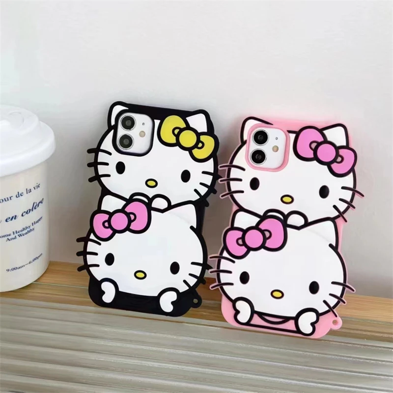 Fashion-Sanrio-Stacked-Hello-Kitty-3D-Cute-Phone-Case-For-iPhone-14-11 ...