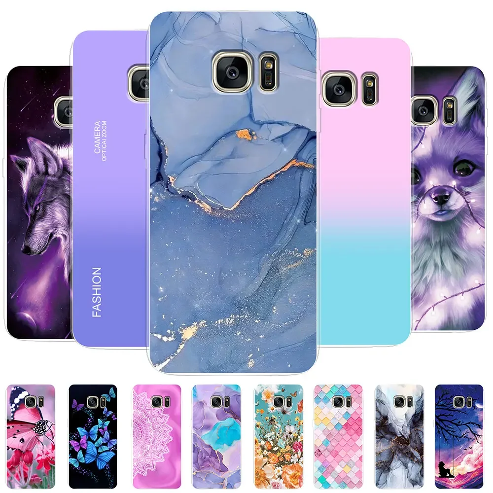 For-Samsung-Galaxy-S7-Edge-Case-Cover-Shockproof-Back-Phone-Case-For ...