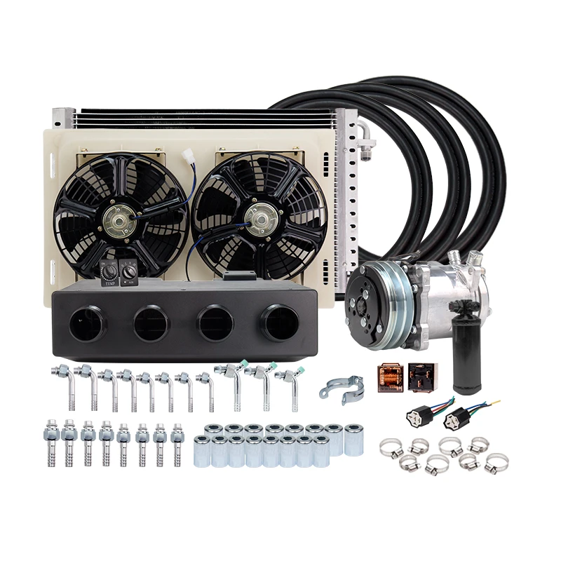 12V 24V A/C Klimaanlage Verdampfer Kühler Kompressor kit für Muscle ...