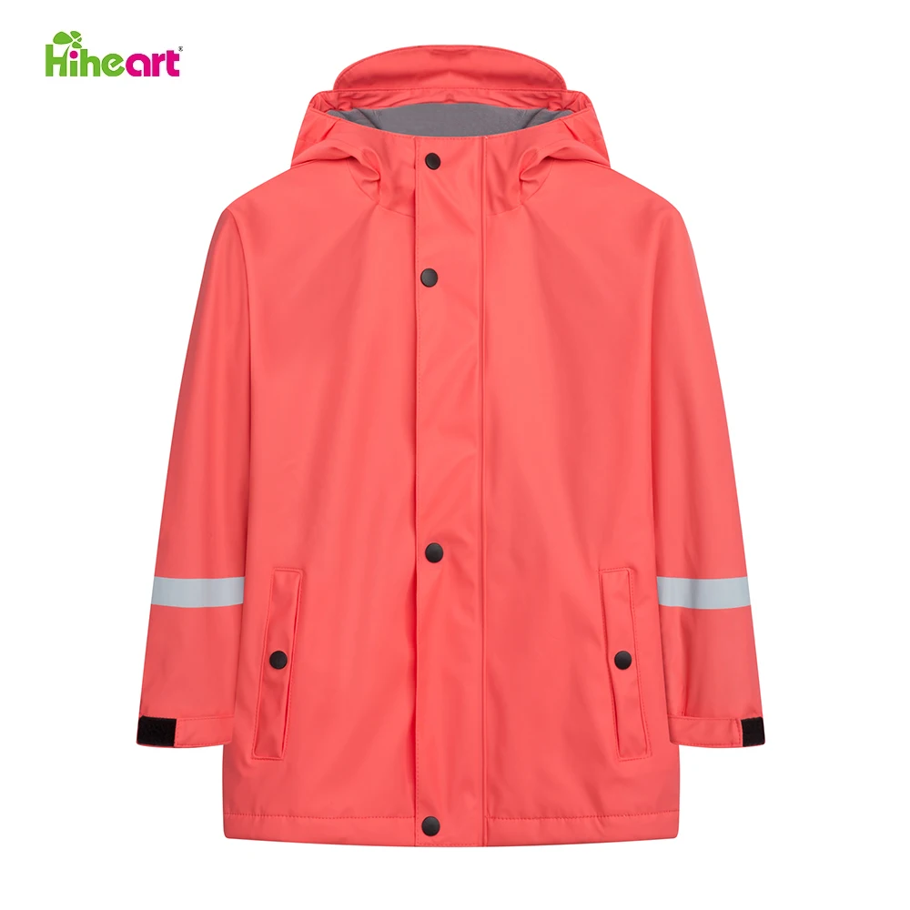 Hiheart çocuk giyim erkek kız ceket polar astarlı su geçirmez ceket ...