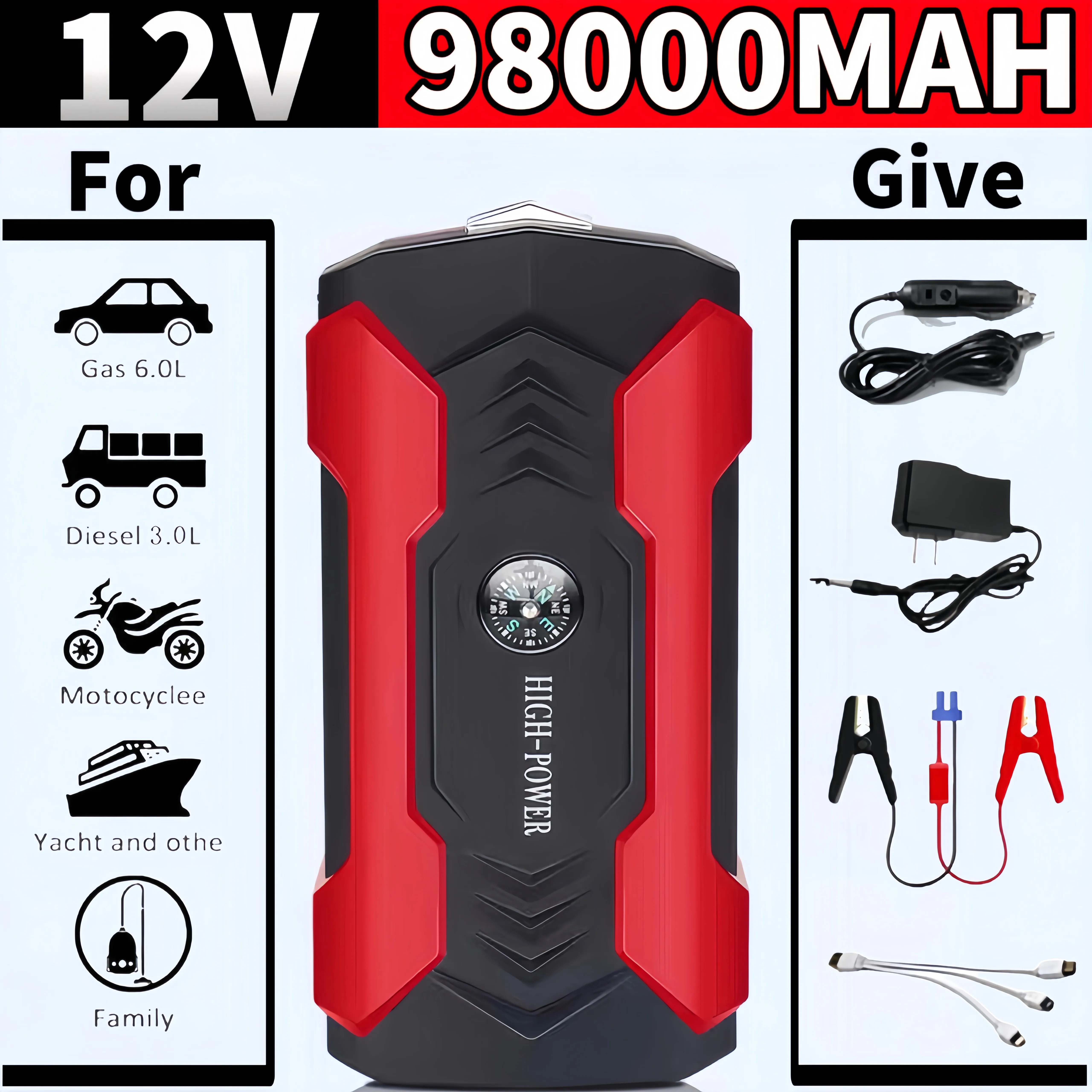 12V98000mAh-Car-Jump-Starter-Starting-Device-Battery-Power-Bank ...
