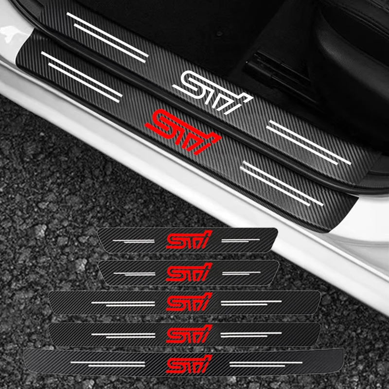 Car-Door-Threshold-Scuff-Plate-For-Subaru-STI-Legacy-Forester-Outback ...