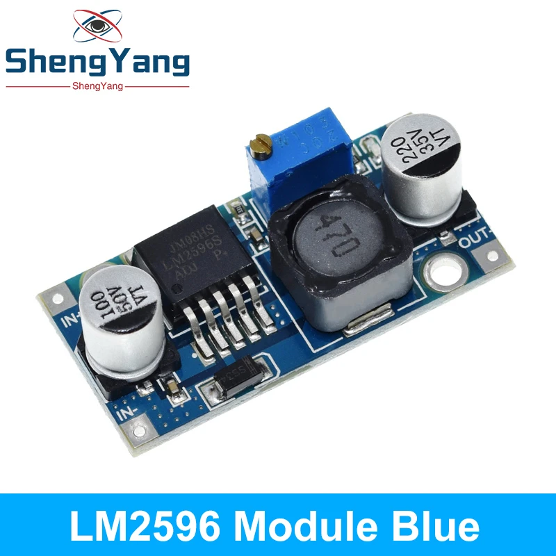 Lm2596 Power Converter Step Down Module Dc-dc 1.5v-35v Adjustable Power Supply 3.3v/5v/12v/24v ...