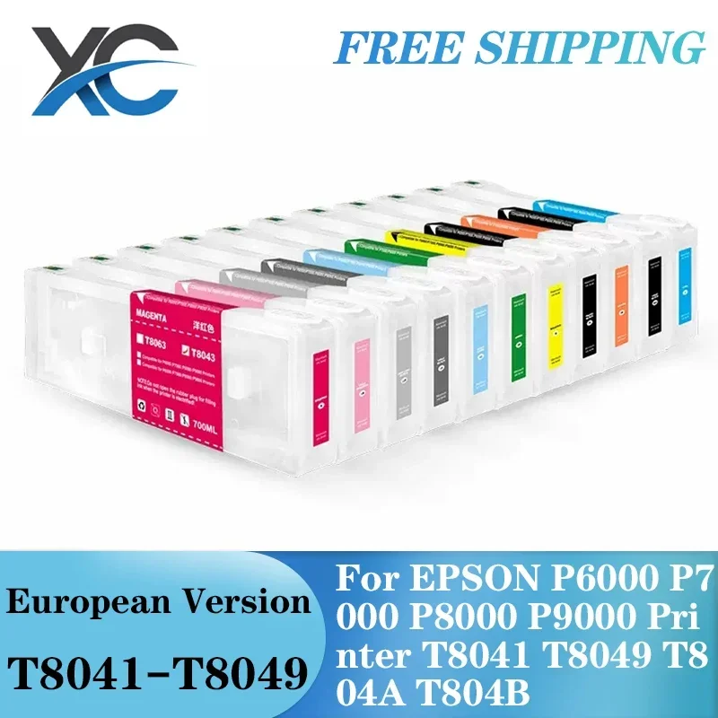 European-Empty-Refill-Ink-Cartridge-With-Chip-700ML-Compatible-For ...