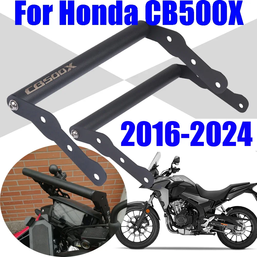 Motorcycle Smart Phone Holder GPS Navigation Plate Support Bracket For ...