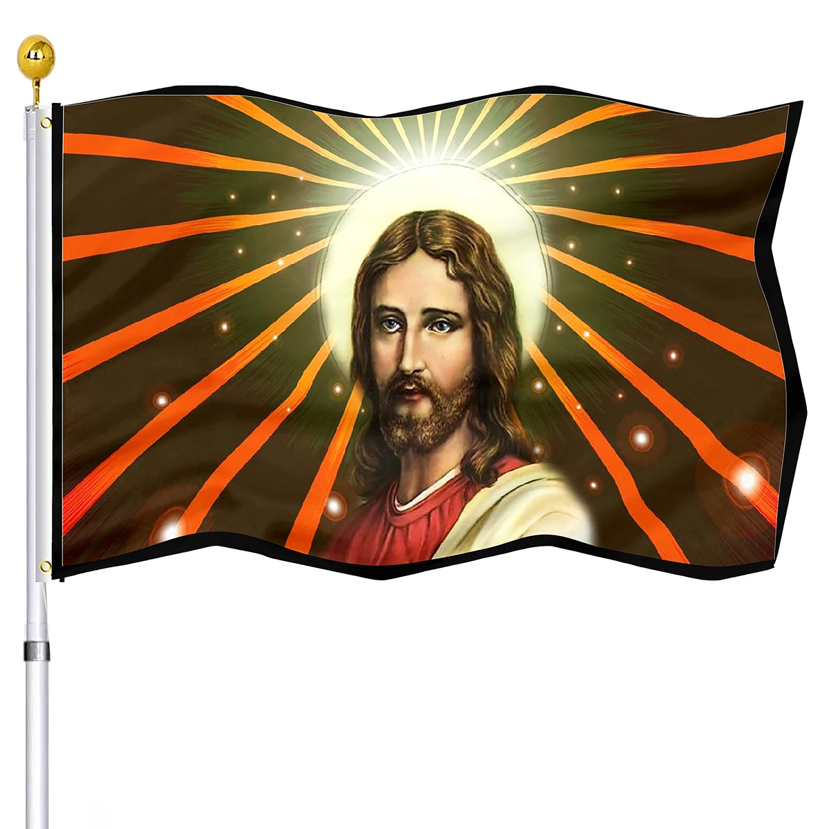 Jesus-Christ-Religion-Faith-Flag-for-Home-Party-Decoration-Polyester ...