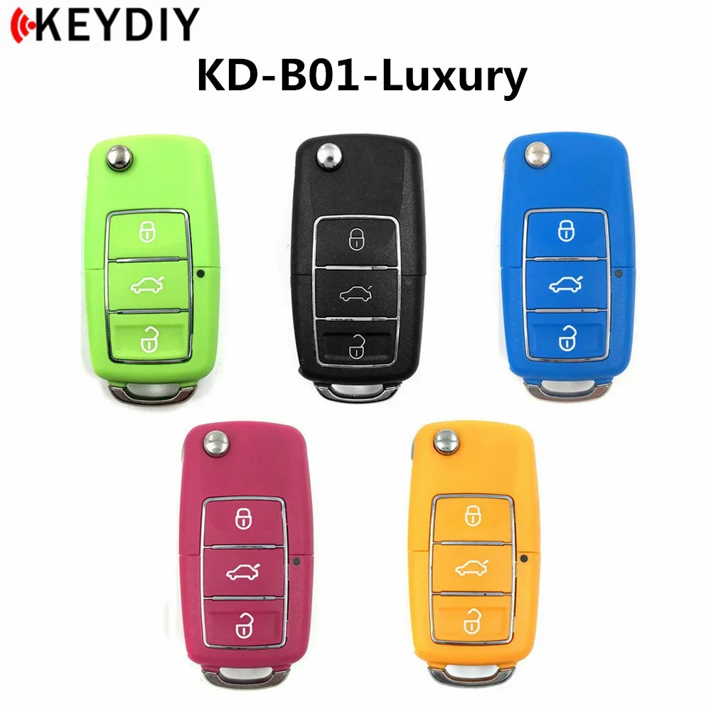 KEYDIY KD900 B Series Remote Control B01-3 Luxury 3 Buttons Multicolor ...