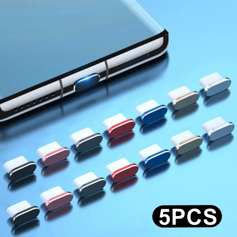 TypeC-Metal-Dust-Plug-USB-Type-C-Mobile-Phone-Charging-Port-Dus-Plug ...