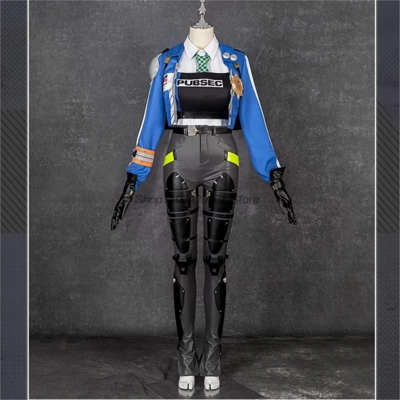 Zhu-Yuan-Cosplay-Costume-Wig-Cosplay-Zenless-Zone-Zero-Uniform-Criminal ...