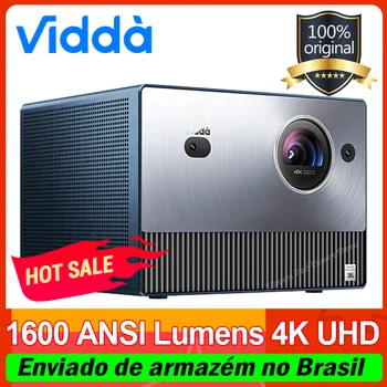 Vidda C1S 4K Projector Triple Laser 3D Projector MEMC HDR 3840x2160 Video Beamer 240Hz 1600Ansi ...