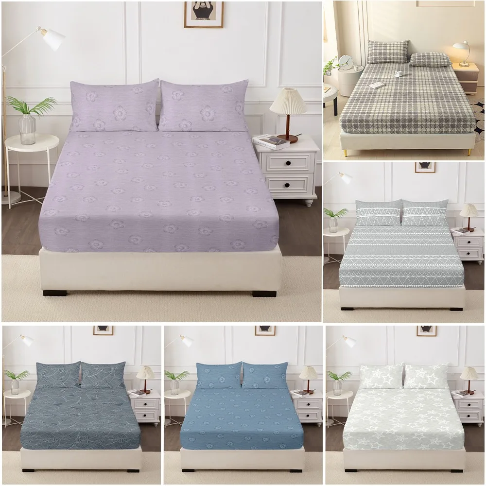 Bed-Cover-Bedroom-Bedding-3-Piece-Printed-Bed-Sheet-Set-one-Bed-Sheet ...