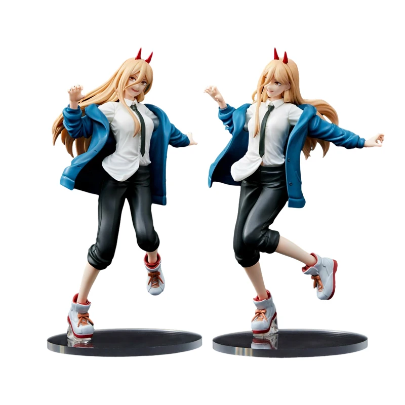 20cm-Anime-Chainsaw-Man-Figure-Power-Girl-Denji-Action-Figure-PVC ...