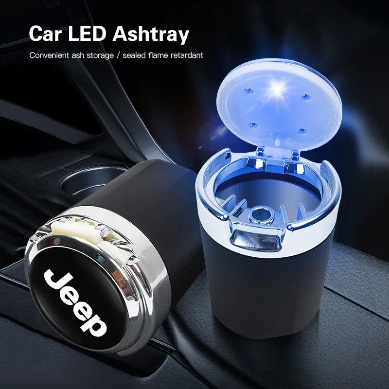 Car-Interior-Ashtray-LED-Light-Portable-Smoke-Ashes-Holder-For-Jeep ...