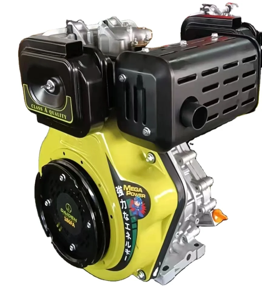 Air Cooled Single Cylinder 4-Stroke Smal/ Diesel /Generator/Motor ...