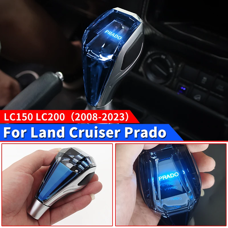 For-2008-2023-Toyota-Land-Cruiser-200-Prado-150-LED-Crystal-Handle-Gear ...