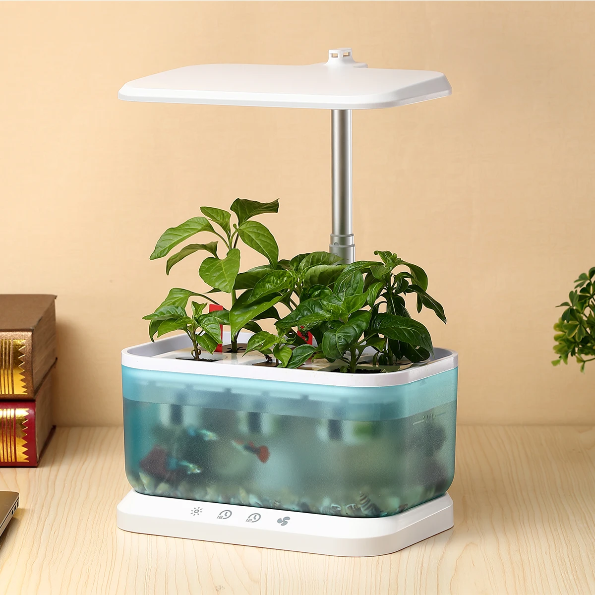 Indoor Home Mini Smart Garden Kit Hydroponic Planter Growing System ...
