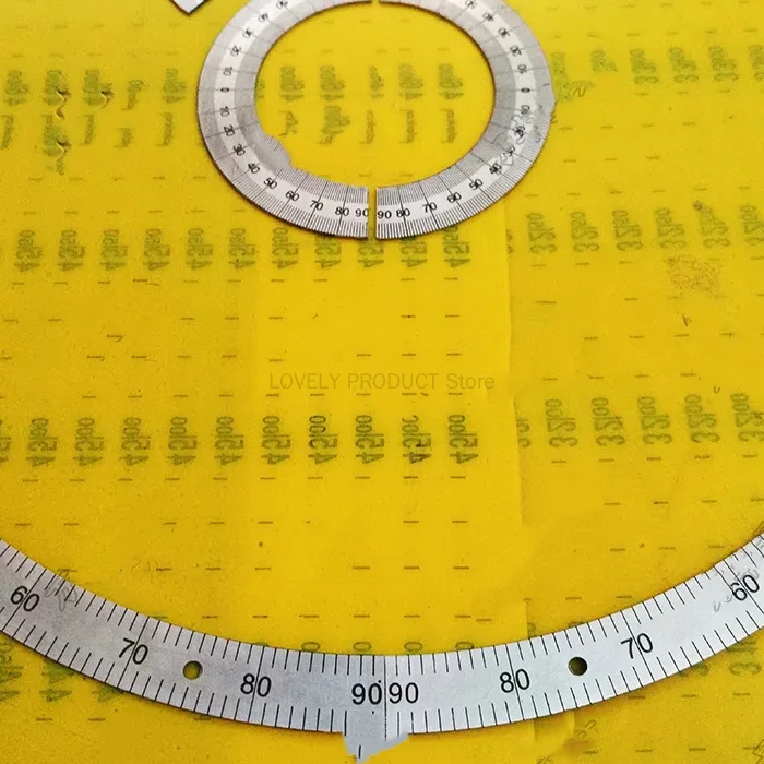 180 degree semi-circular dial symmetrical 90 degree dial angle dial 310 ...