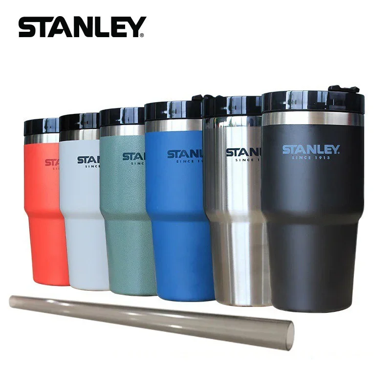STANLEY-Stanley-taza-de-paja-de-acero-inoxidable-304-para-coche ...