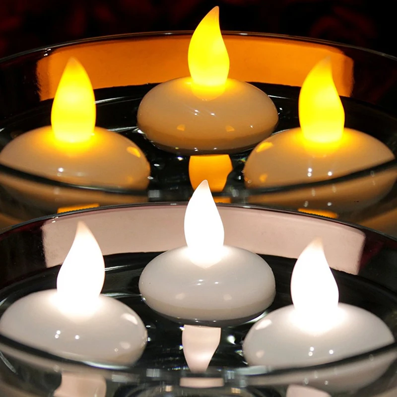 1-12pcs-Floating-Candle-Lights-LED-Electronic-Candles-Battery-Powered ...