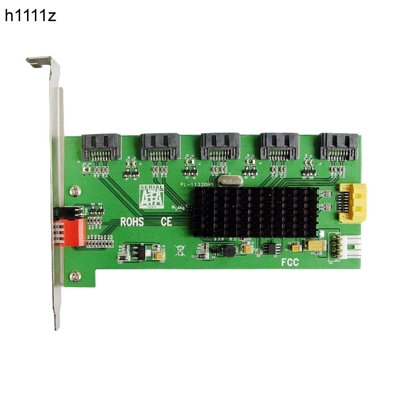 Controlador-Raid-de-1-a-5-puertos-SATA-2-0-tarjeta-RAID-compatible-con ...