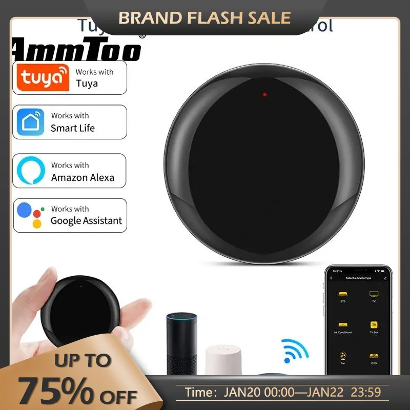 Tuya-WiFi-IR-Remote-Controler-Smart-Universal-Infrared-Smart-Home-APP ...