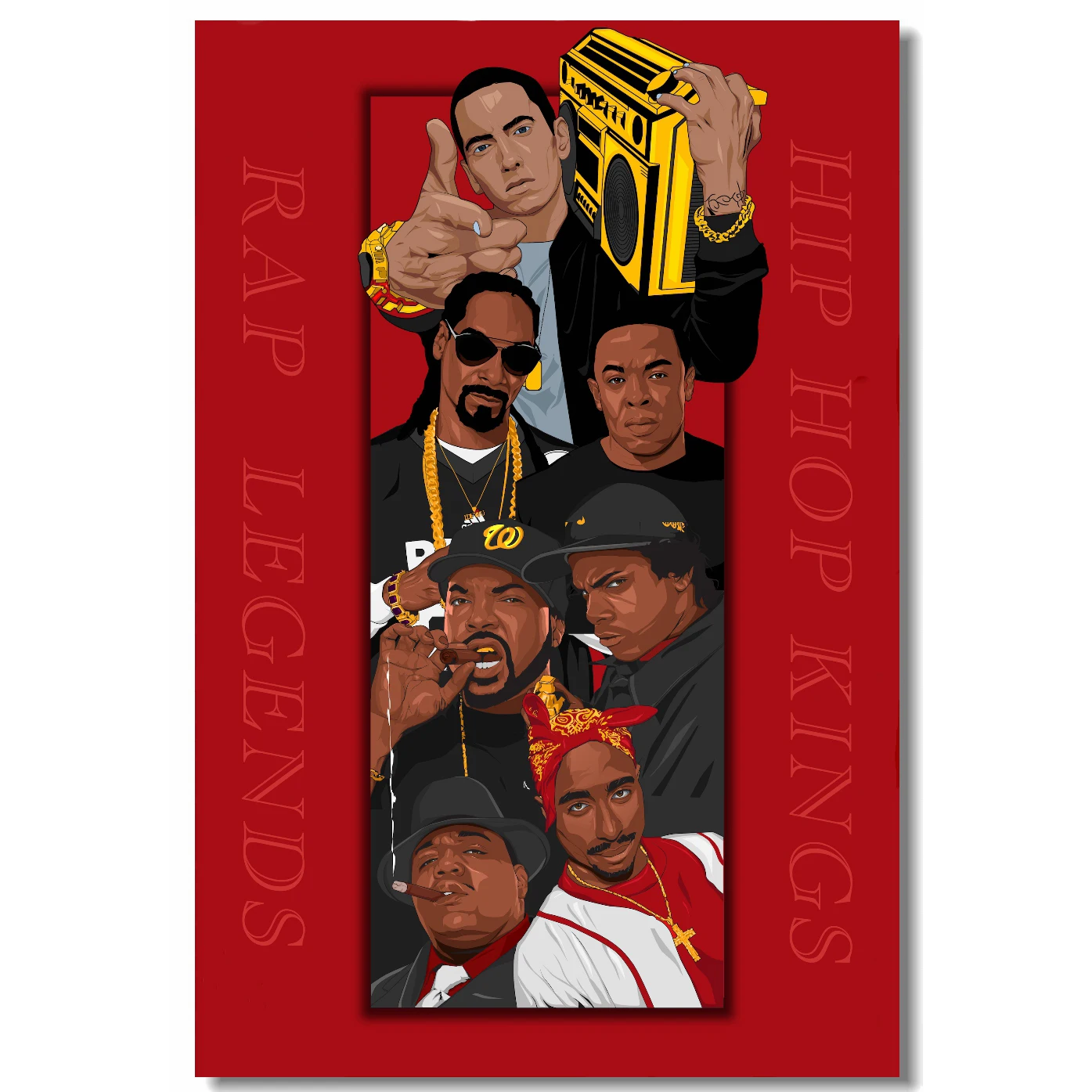 Rap Legends Poster