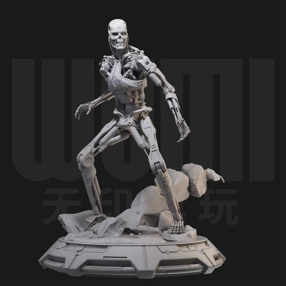1-24-Terminator-T800-Mechanical-Skeleton-White-Model-GK-figure-Soldier-3D-Printing-Model.jpg