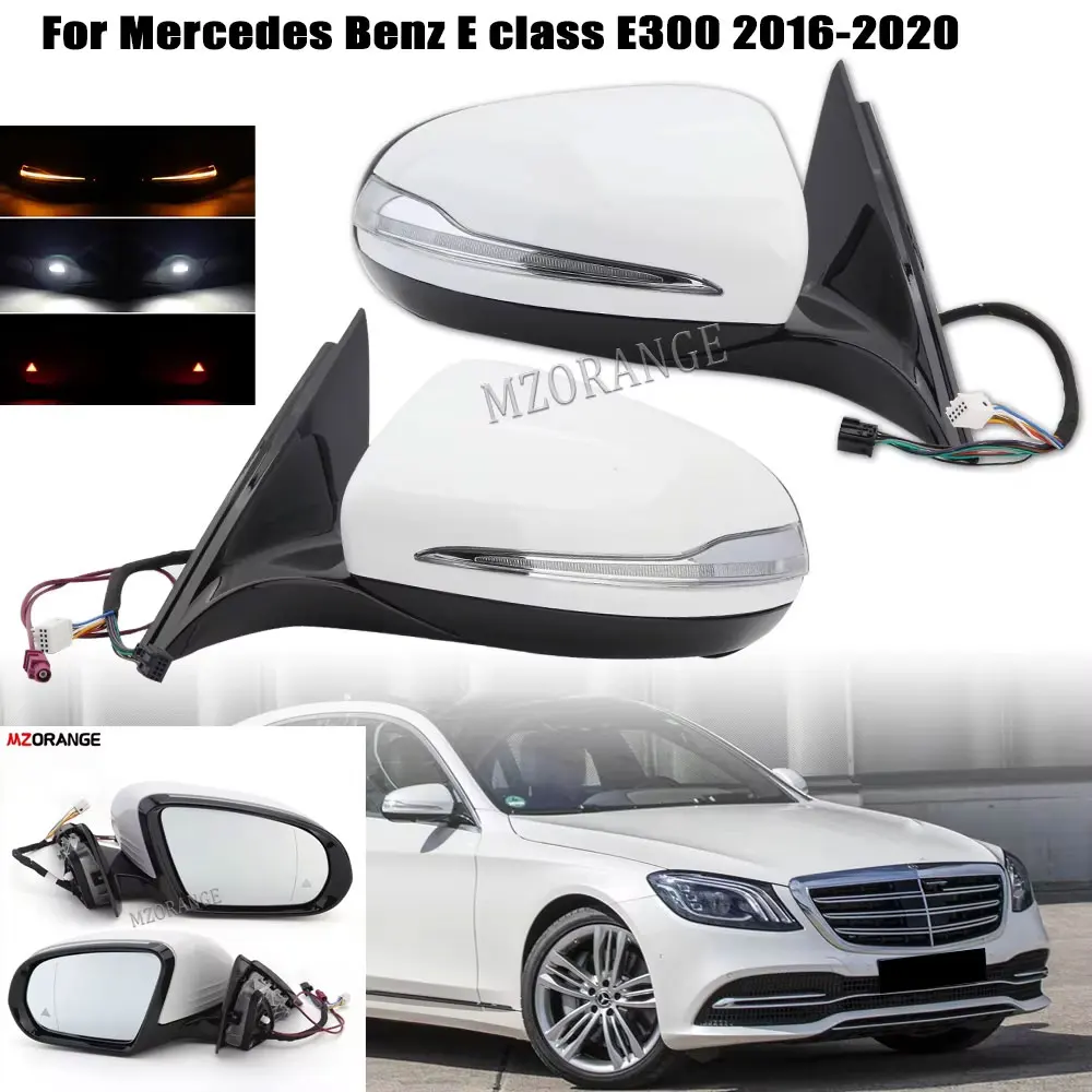 Side Door Mirror Assembly For Mercedes-Benz W213 E class E300 E400 E260 ...