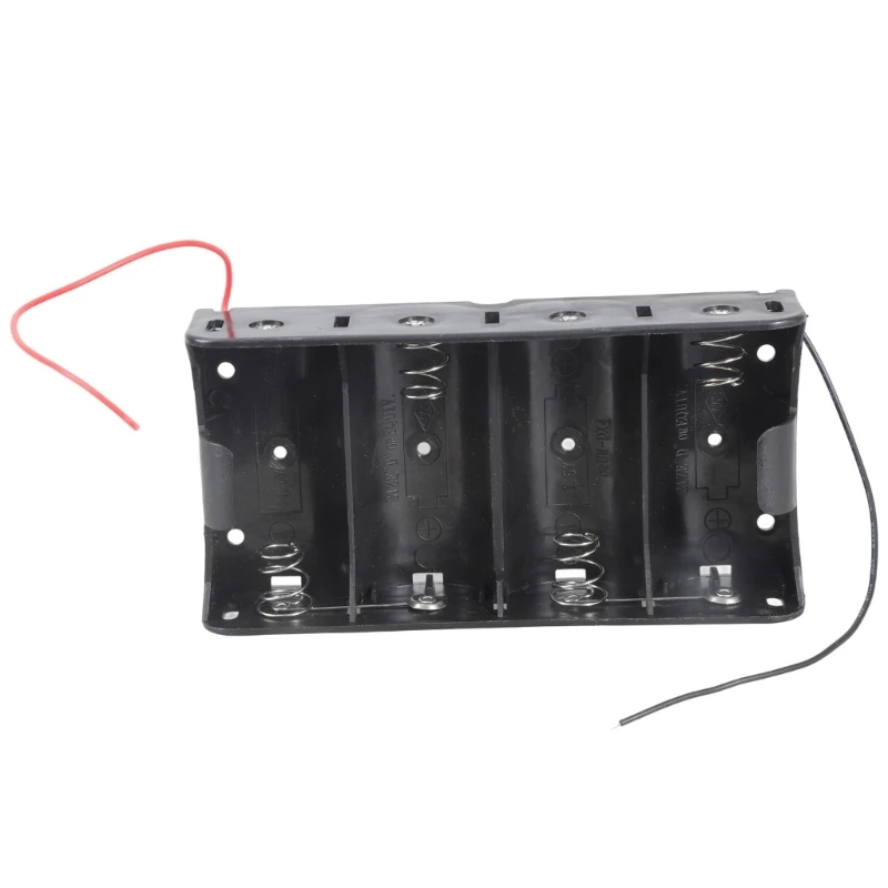 1PCS LR20 D Cell Battery Holder 1 2 3 4 Slots D Size Battery Storage ...