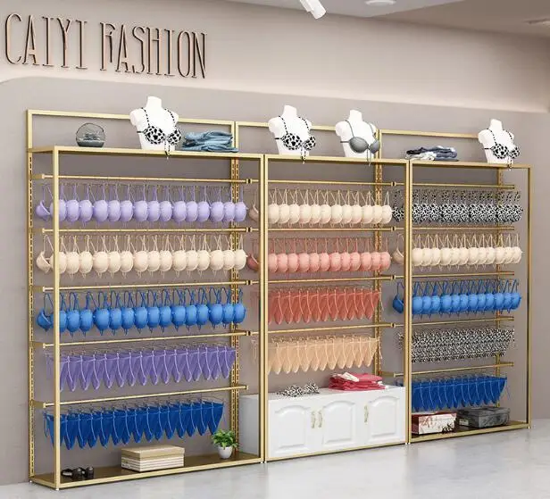 Underwear-shelf-display-rack-Light-luxury-adjustable-bra-underwear ...