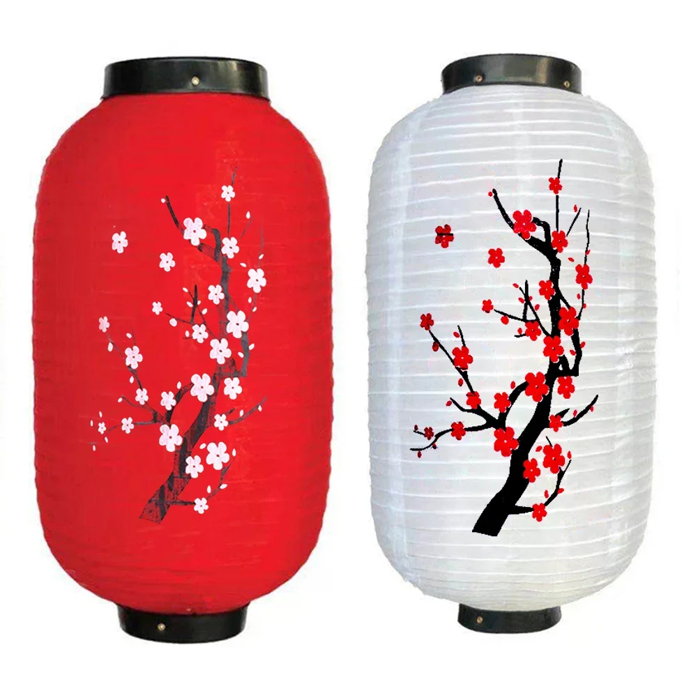 45cm Traditional Japanese Style Hanging Lantern Paper Lantern Plum ...