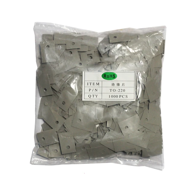 Free Shipping 200Pcs TO-220 T0-3P Transistor Plastic Insulation Washer ...