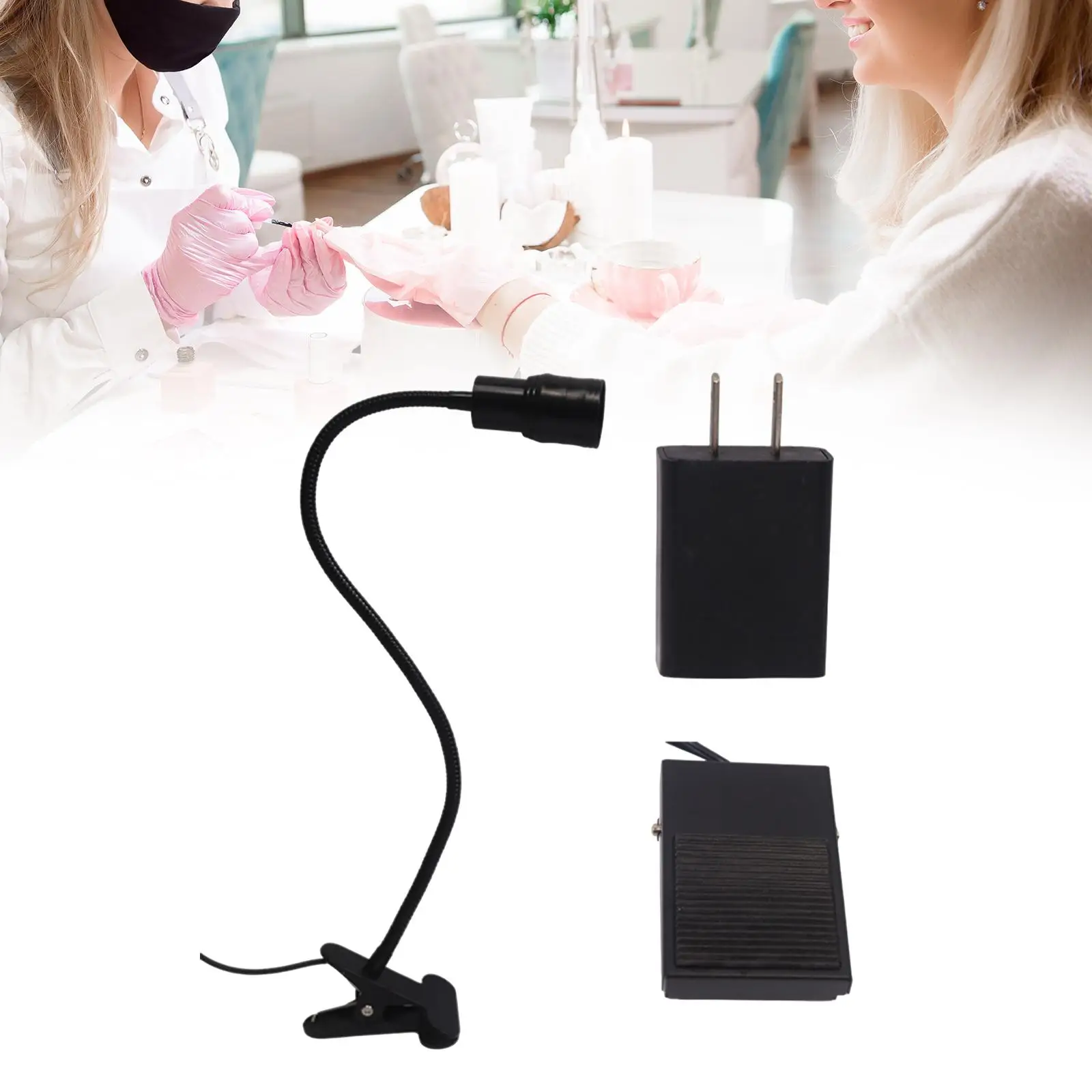 Lash-Light-for-Eyelash-Extensions-Flexible-Gooseneck-5W-LED-Lash-Lamp ...