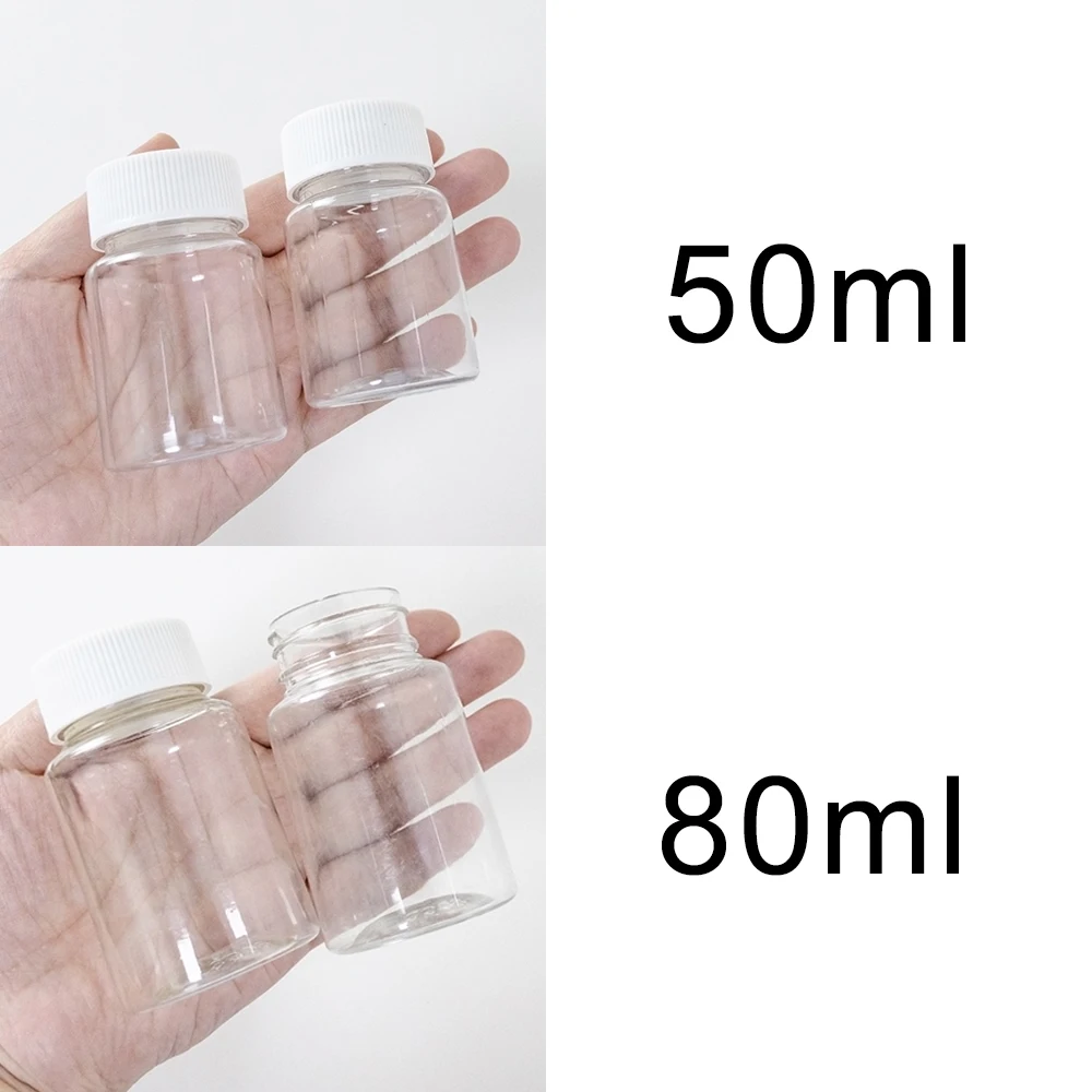 50ml-80ml-Transparent-Plastic-Empty-Bottles-Cosmetic-Sample-Container ...