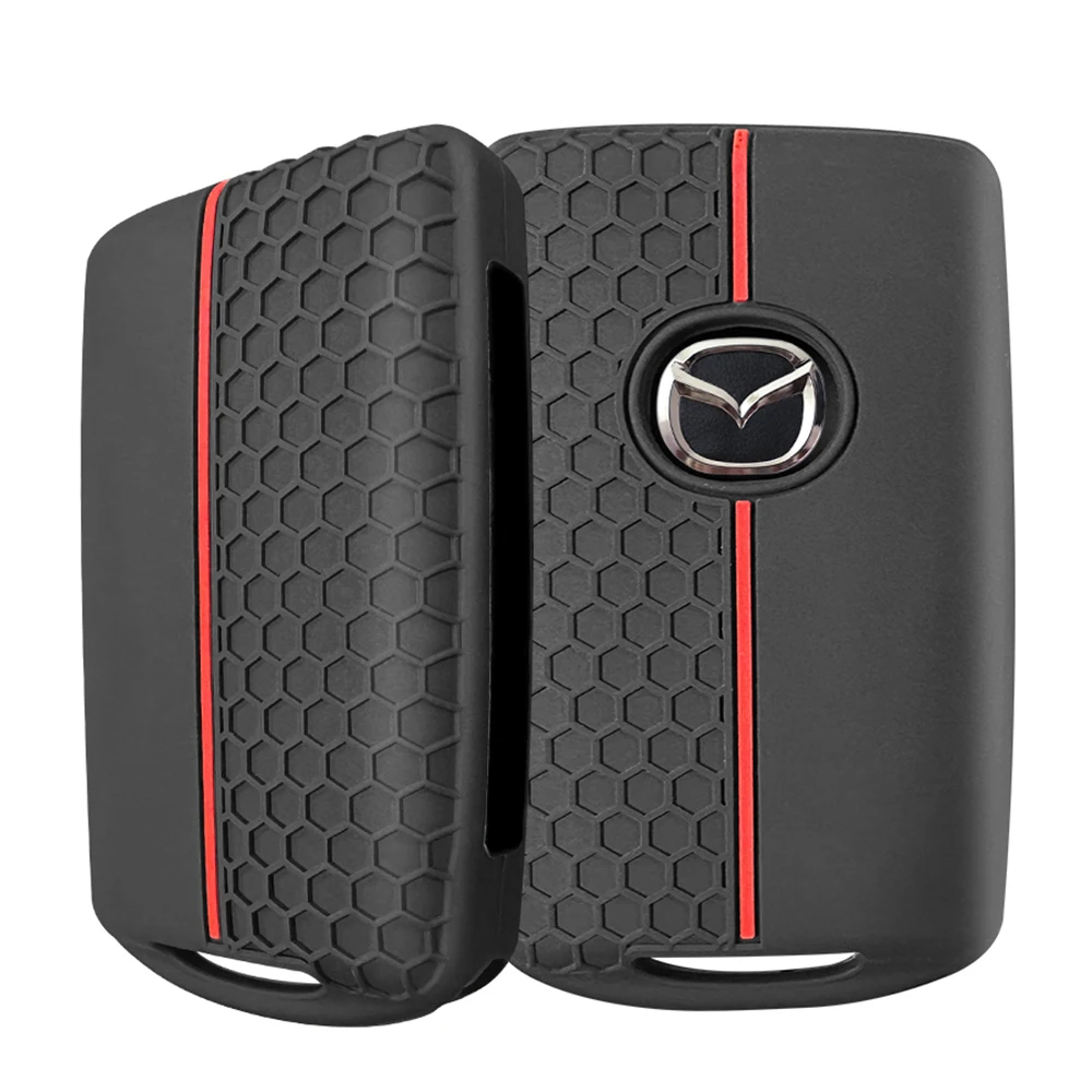 Silicone-Keychain-Car-Keys-Holder-Key-Case-Cover-For-Mazda-Cx-5-Cx5-Cx ...