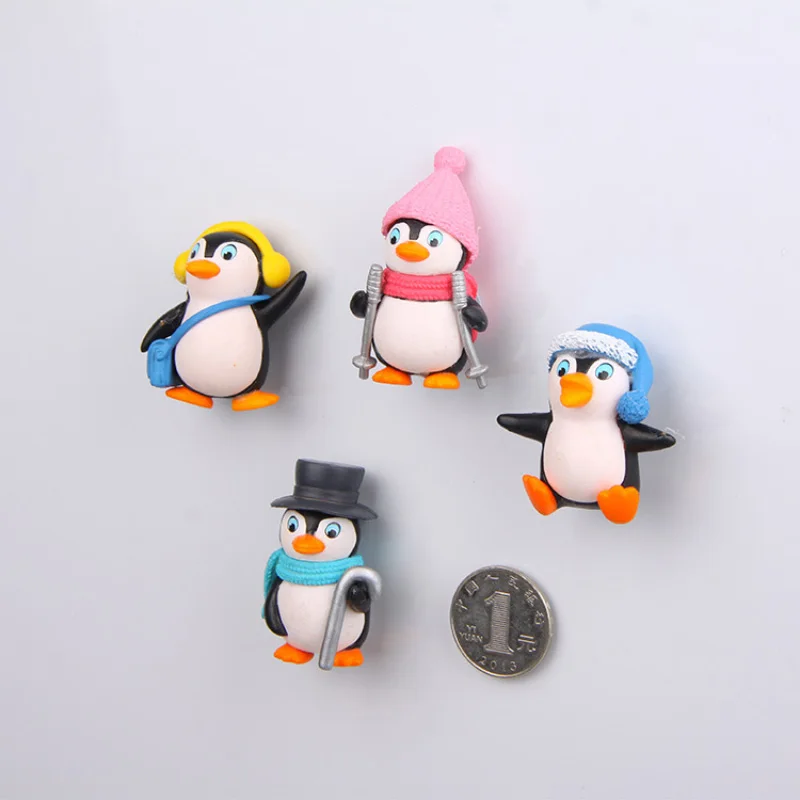 Cartoon-Penguin-Magnetic-Fridge-Sticker-Home-Decor-3D-Creative-Magnet ...