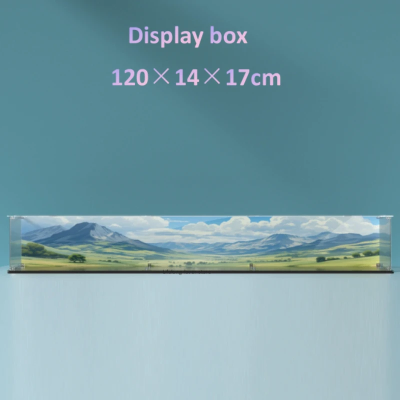 21344 Express Train Building Model Acrylic Display Box Figure ...