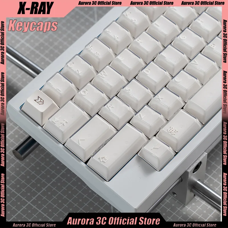 Pbt-Fans-X-Ray-Semi-Transparent-Keycap-Abs-Keycap-Original-Height ...